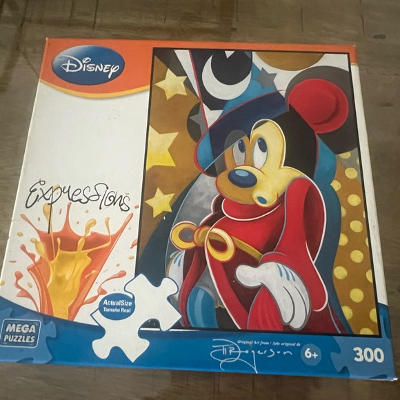 Disney | Toys | Rare Disney Expressions Magical Moments Puzzle | Poshmark